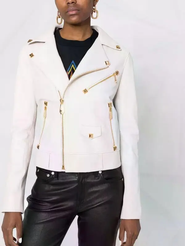 Philipp Plein Studded Biker Jacket