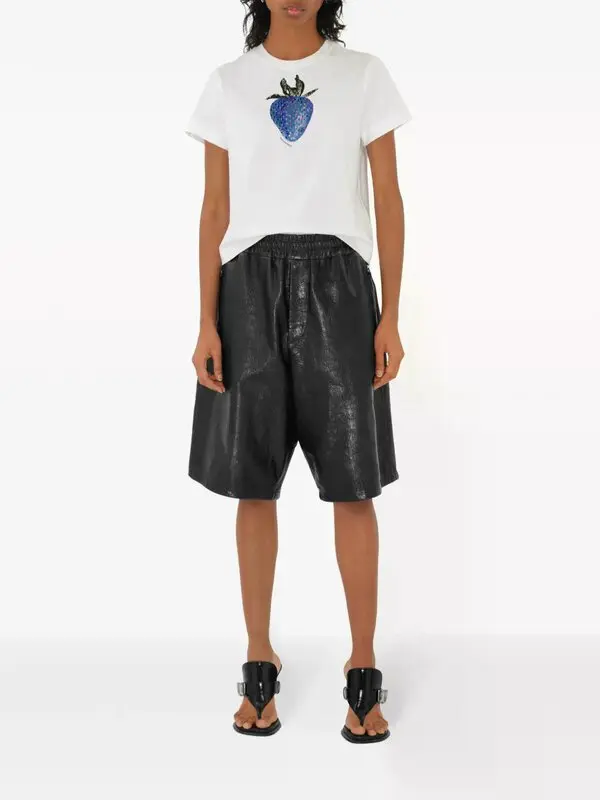 Burberry Crystal-embellished Cotton T-shirt