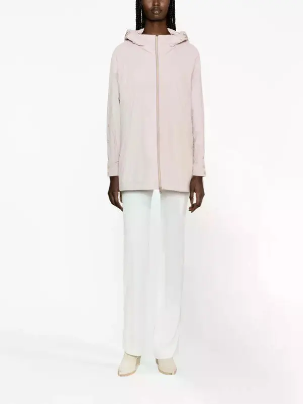 Herno Hooded Zip-up Jacket