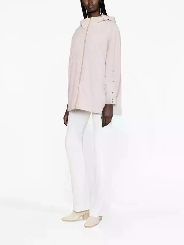 Herno Hooded Zip-up Jacket
