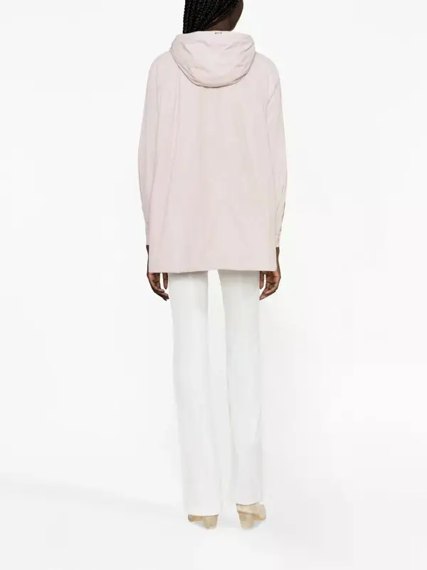 Herno Hooded Zip-up Jacket