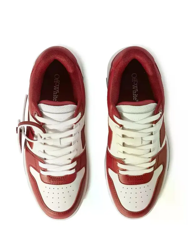 Off-White Out Of Office" Leather Sneakers - White