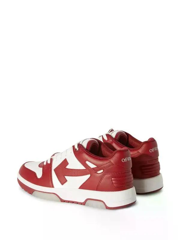 Off-White Out Of Office" Leather Sneakers - White