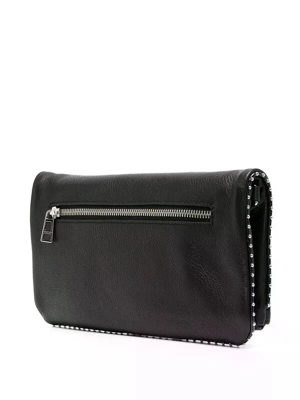 Zadig&Voltaire Studded Leather Clutch