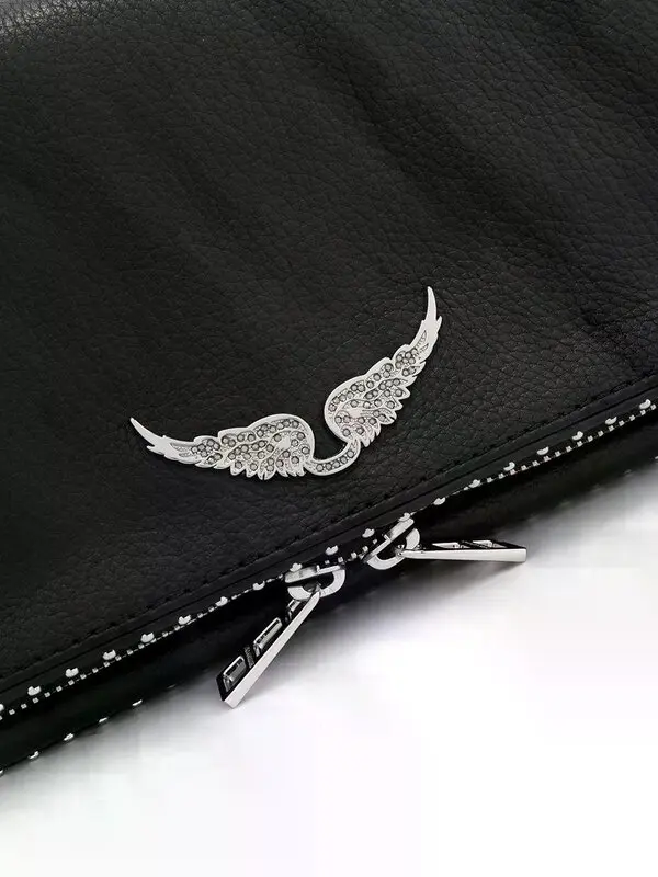 Zadig&Voltaire Studded Leather Clutch