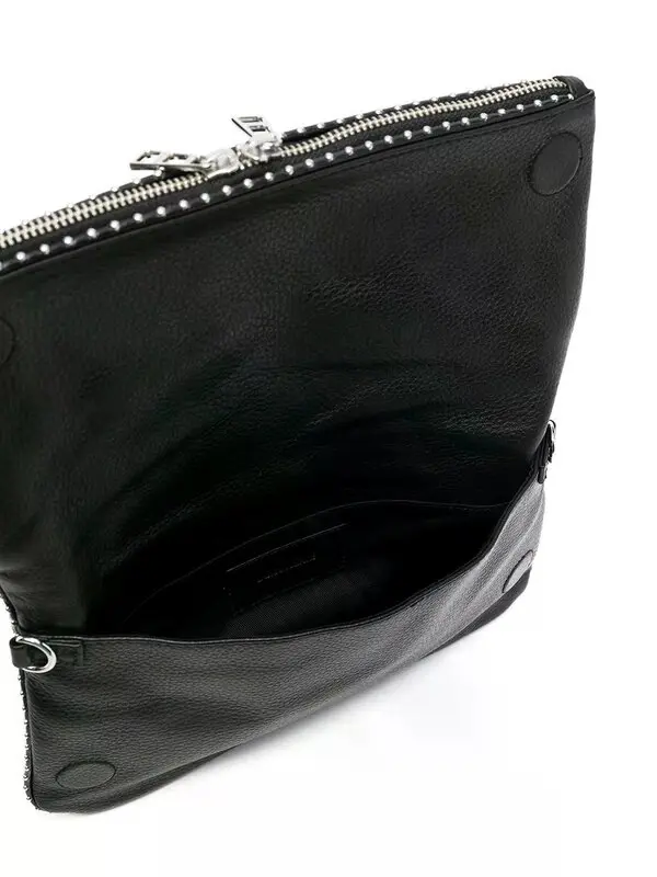 Zadig&Voltaire Studded Leather Clutch