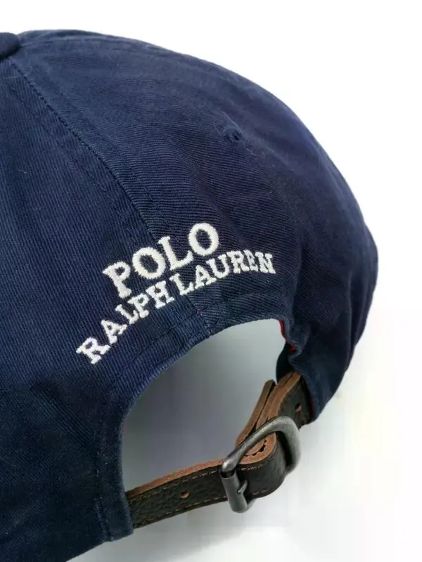 Polo Ralph Lauren Polo Bear-embroidered Cotton Cap