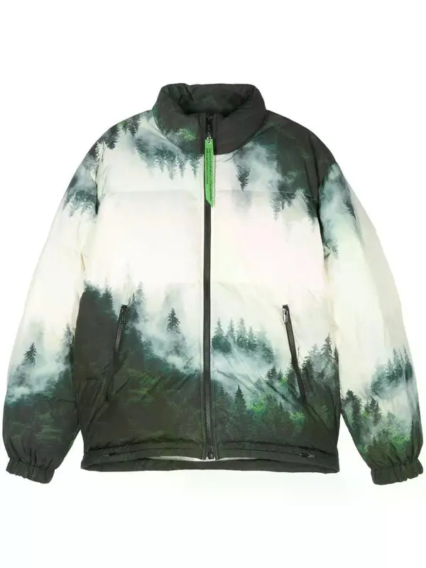 Undercover Logo-print Padded Jacket