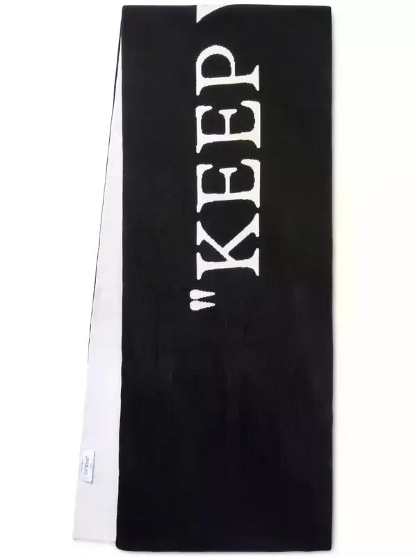 Off-White Keep Warm Scarf - White