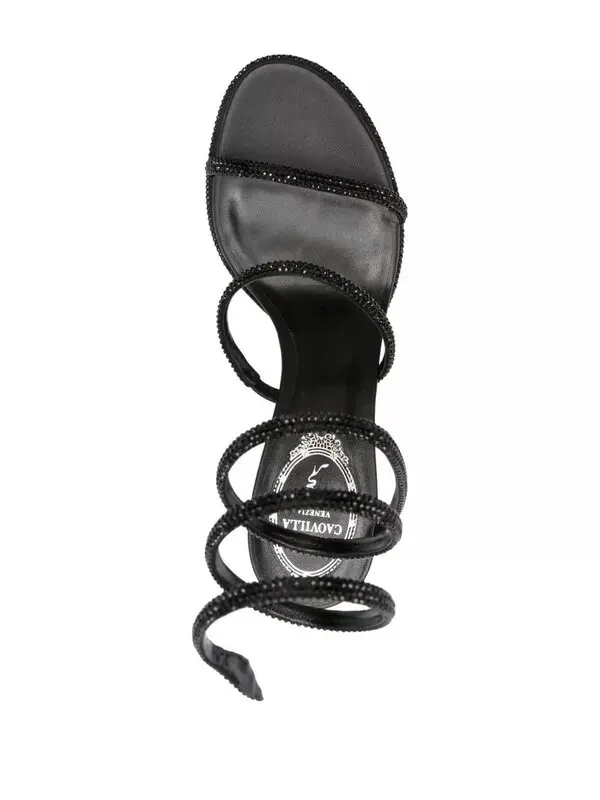 Rene Caovilla Cleo 90mm Ankle-strap Sandals