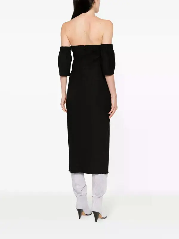 Isabel Marant Étoile Stony Off-shoulder Midi Dress