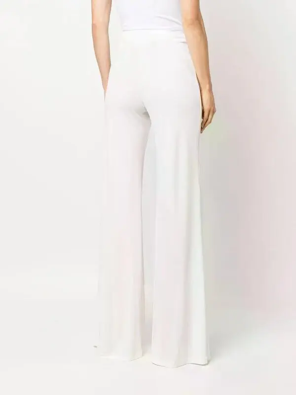 Alberta Ferretti High-waisted Flared Trousers