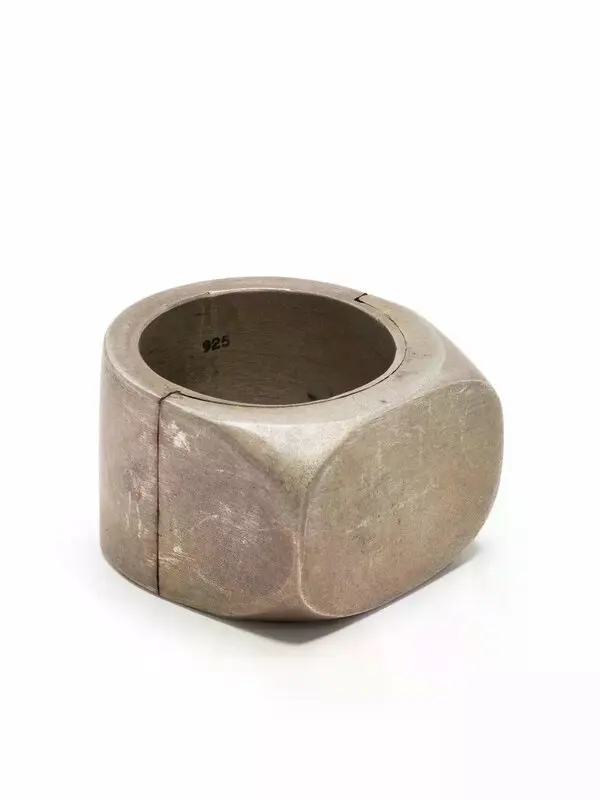 PARTS OF FOUR Sistema Chunky Ring - Silver