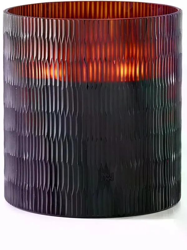 ONNO Rhombus Two-tone Candle - Orange