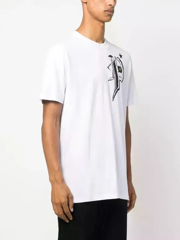 Philipp Plein Logo-print Cotton T-shirt - White