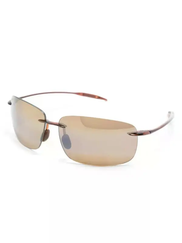 Maui Jim Breakwall Rectangle-frame Sunglasses