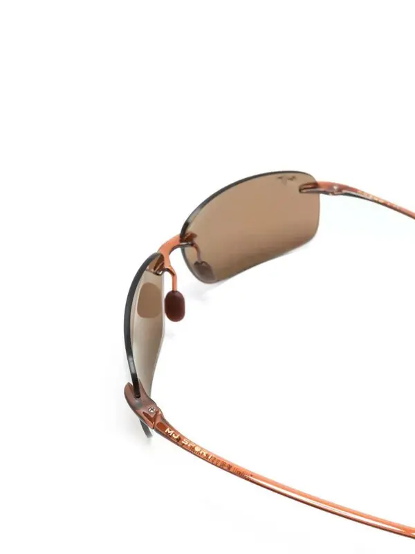 Maui Jim Breakwall Rectangle-frame Sunglasses