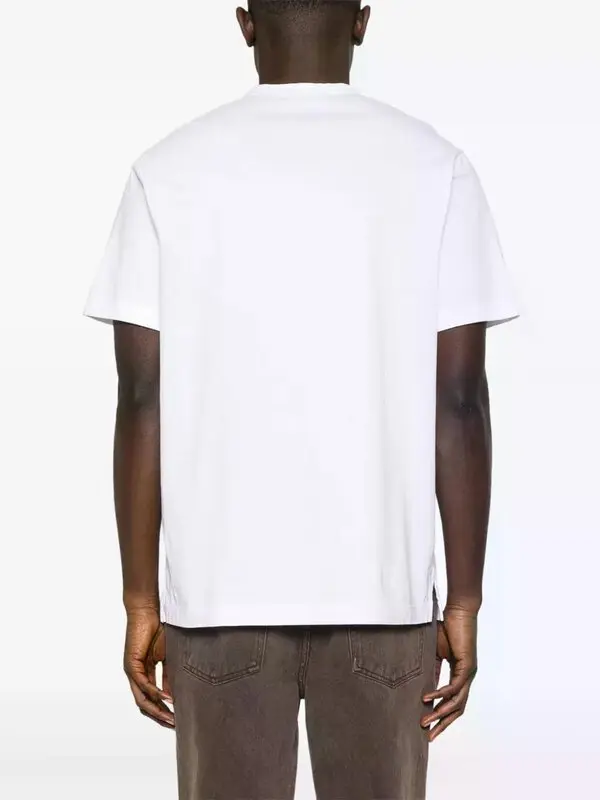 JAMES PERSE Jersey Crew-neck T-shirt - White