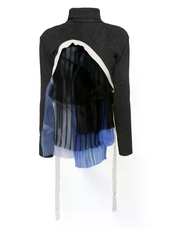 SHANSHAN RUAN Knitted Cut-out Jumper