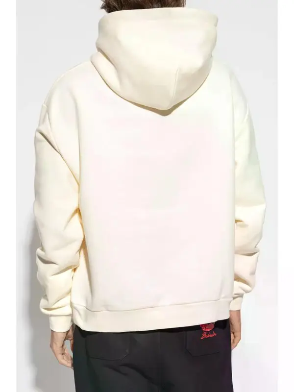 GIUSEPPE ZANOTTI Logo-embroidered Drawstring Hoodie