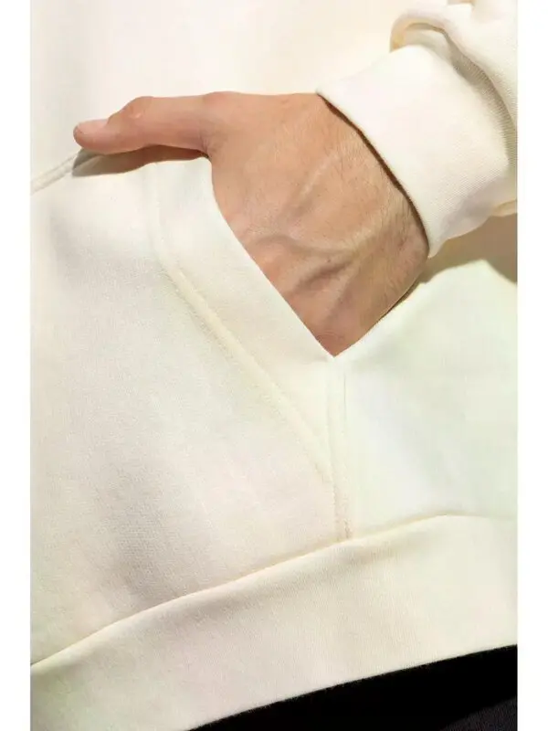 GIUSEPPE ZANOTTI Logo-embroidered Drawstring Hoodie