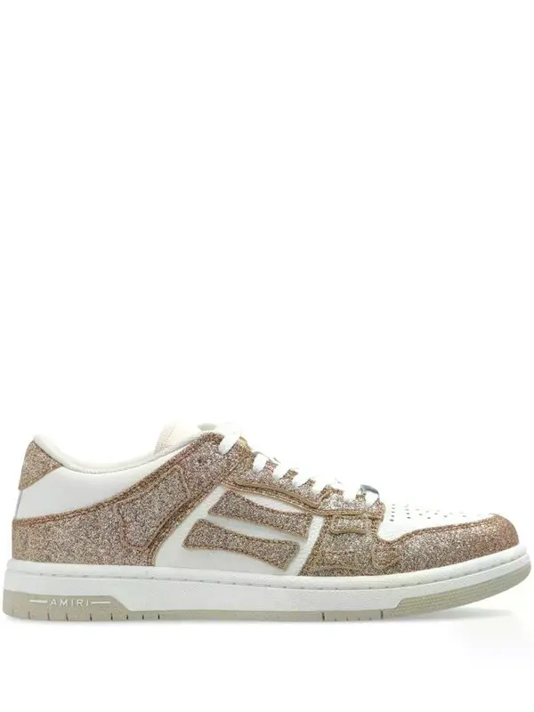 Amiri Skel Top Glitter Sneakers