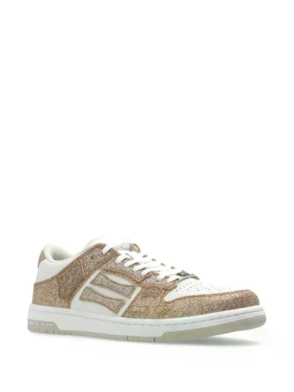 Amiri Skel Top Glitter Sneakers