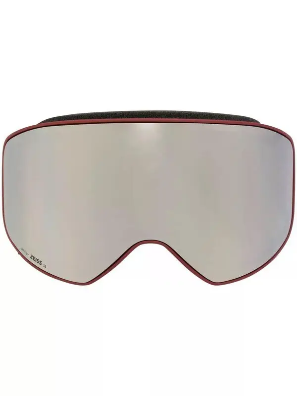 Chloé Goggle-style Sunglasses With Logo Print - Red