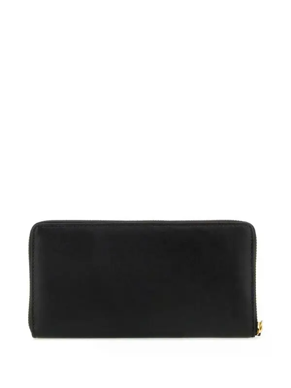 Comme Des Garçons Logo-embossed Leather Wallet