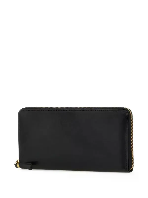 Comme Des Garçons Logo-embossed Leather Wallet