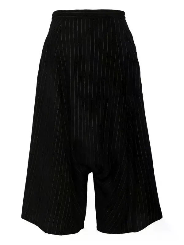 Y’s Pinstripe Cropped Trousers