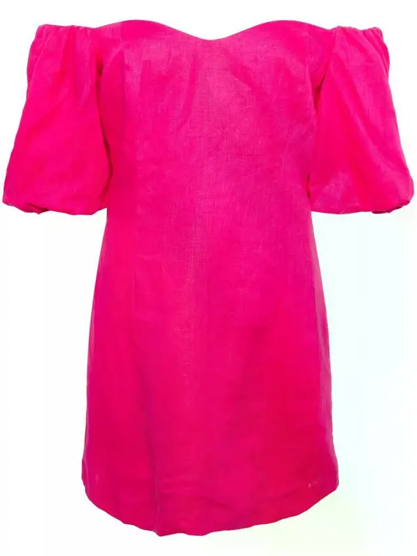 Rhode Dali Linen Mini Dress
