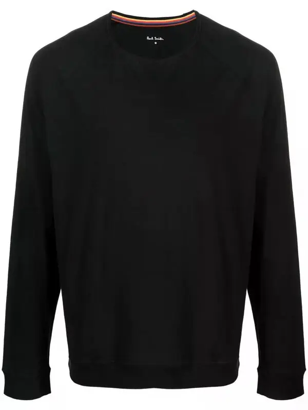 Paul Smith Logo-patch Cotton Sweatshirt