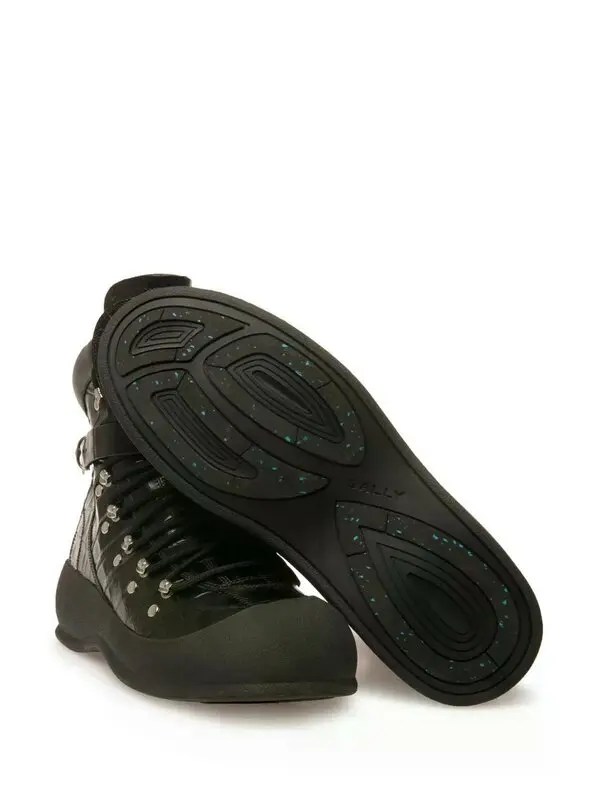 Bally Clyff Crocodile-embossed Boots