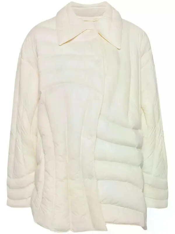 JNBY Irregular Tangent Puffer Jacket - Neutrals