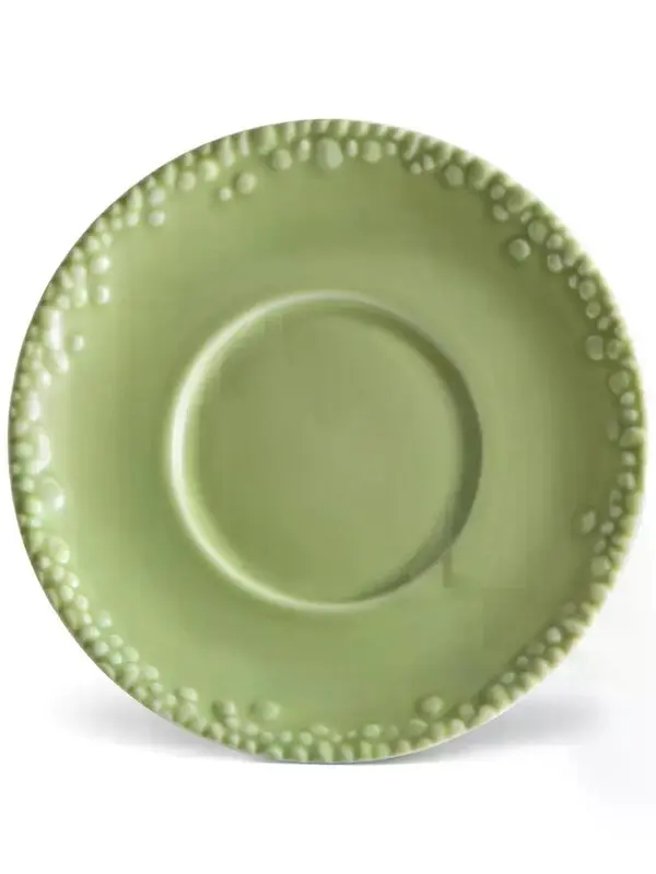 L'Objet X Haas Brothers Mojave Desert Porcelain Saucer Plate - Green