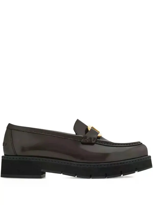 FERRAGAMO Leather Loafers