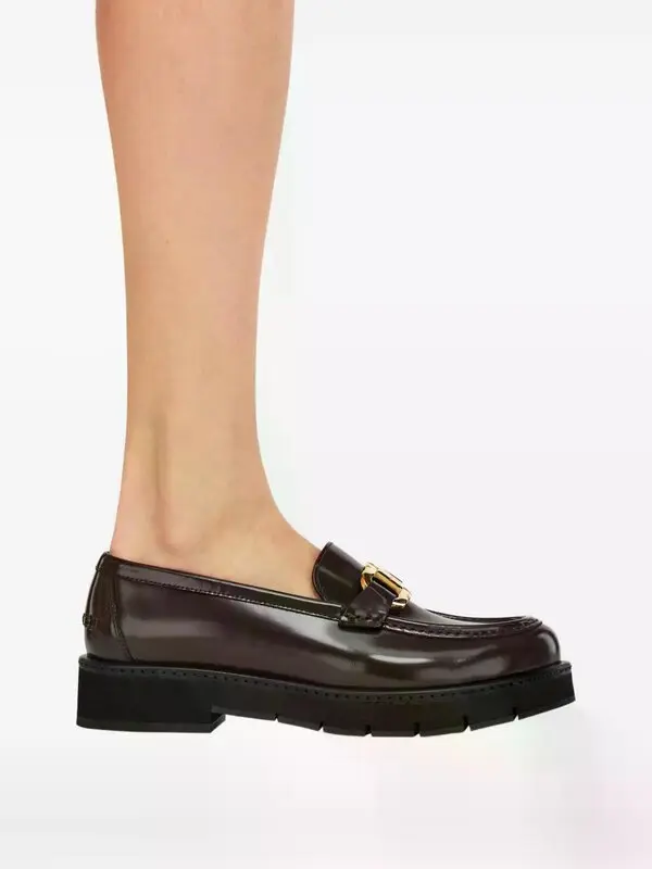 FERRAGAMO Leather Loafers