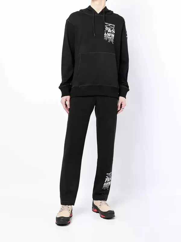 WHITE MOUNTAINEERING Logo-print Cotton Hoodie