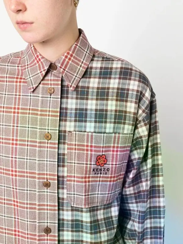 Kenzo Mix-print Shirt