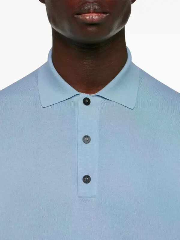 FERRAGAMO Logo-embroidered Polo Shirt