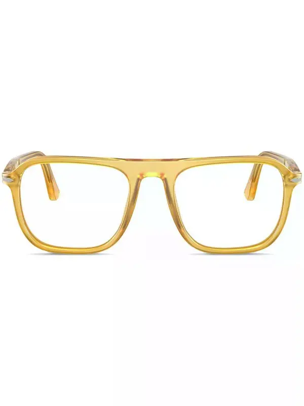 Persol Jacques Oversized-frame Glasses - Yellow