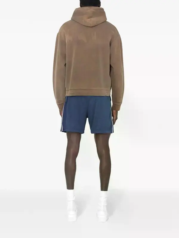 John Elliott Stripe-detail Mesh Shorts