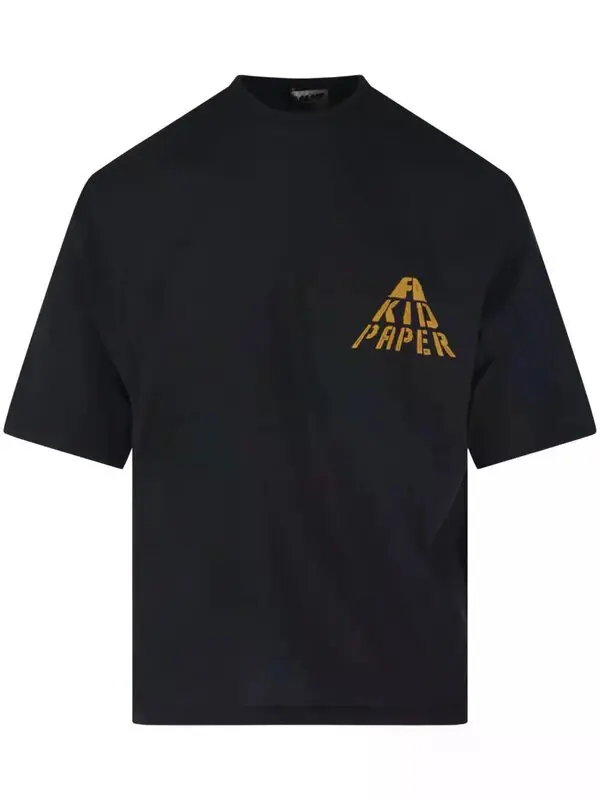 A PAPER KID Logo Cotton T-shirt