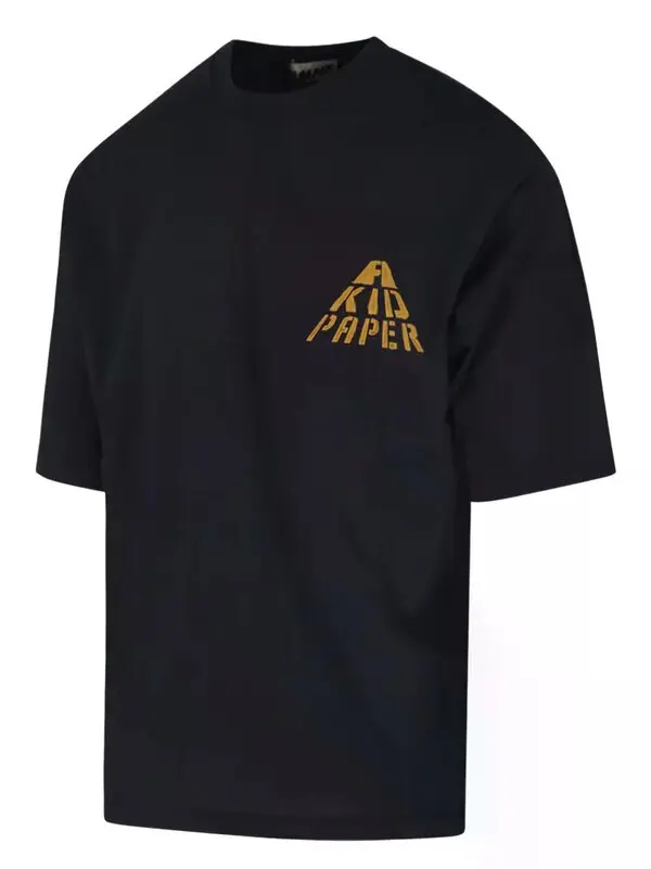 A PAPER KID Logo Cotton T-shirt