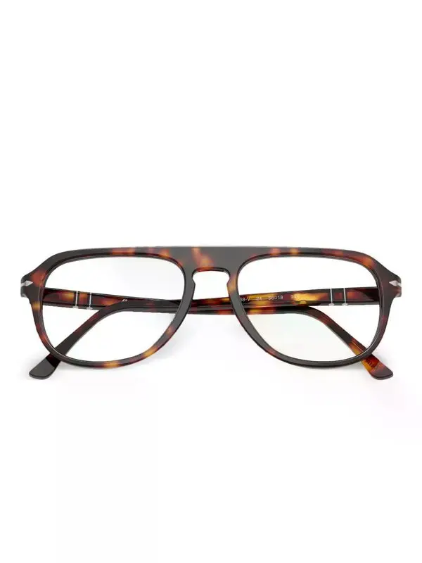 Persol Pilot-frame Glasses - Brown