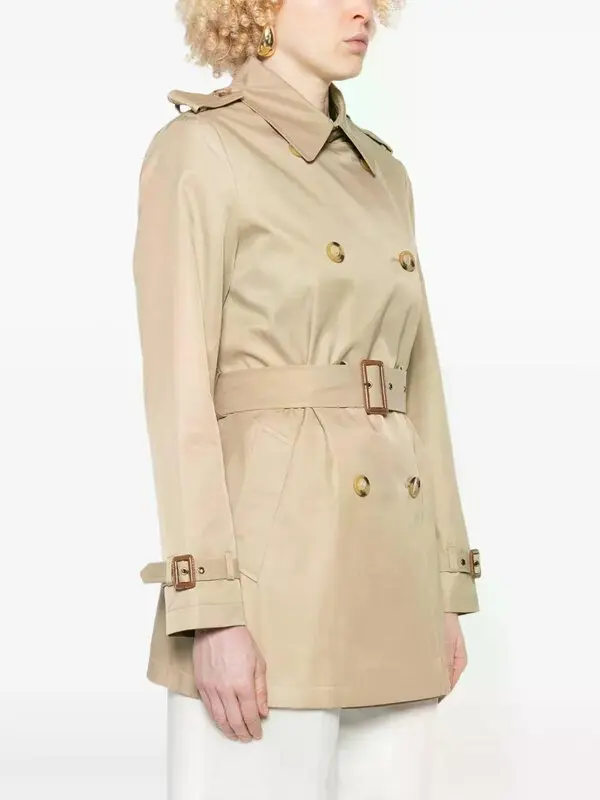 Ralph Lauren Double-breasted Belted Trench Coat