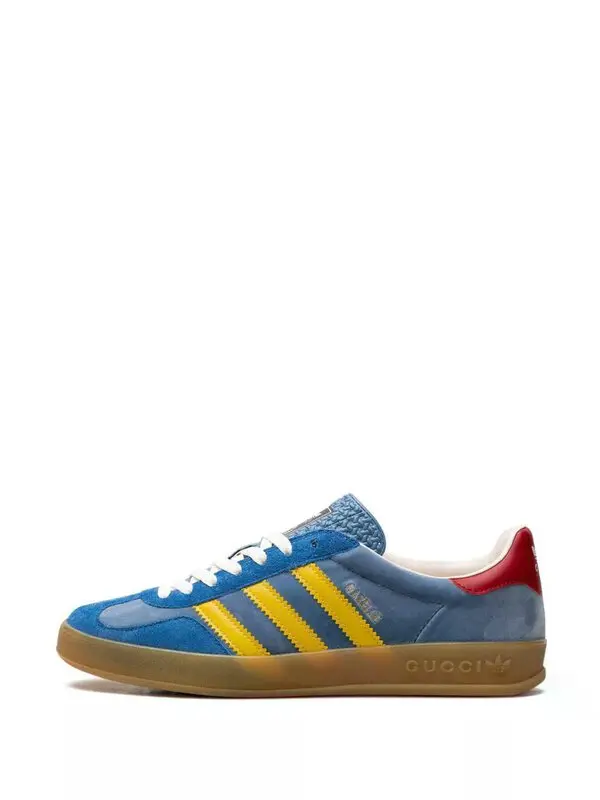 Adidas X Gucci Gazelle Light Suede Sneakers