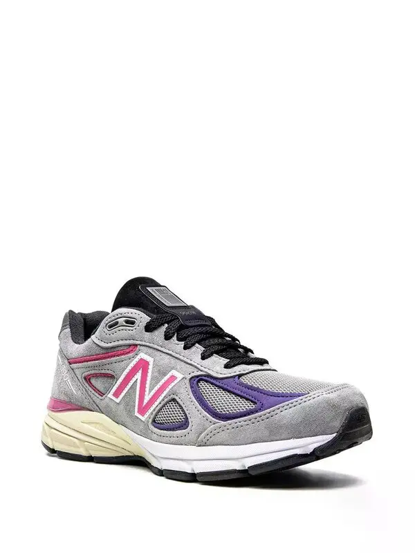 NEW BALANCE X Kith X United Arrows & Sons 990v4 Sneakers - Grey