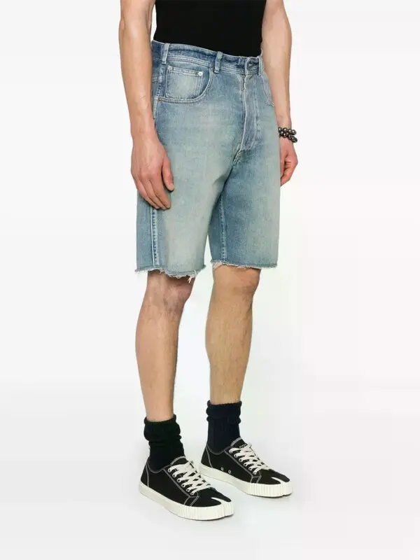 MAISON MARGIELA Cut-off Denim Shorts